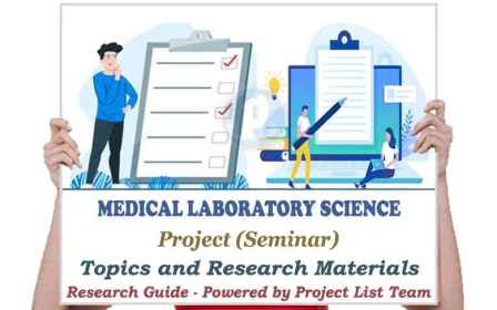 Medical Laboratory Science Seminar Topics for Students